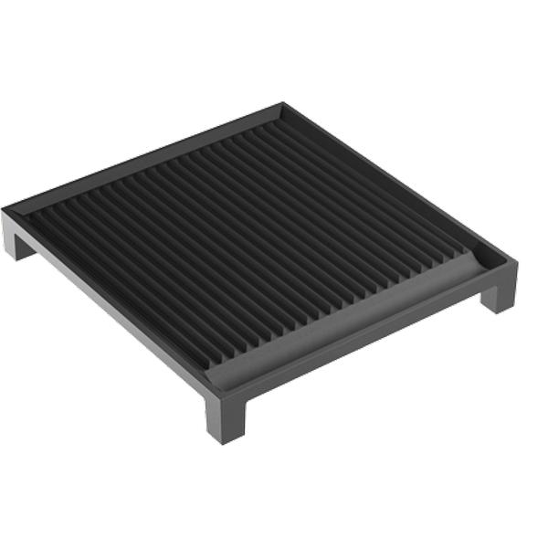iLVE Cast Iron Ribbed Griddle A/006/04