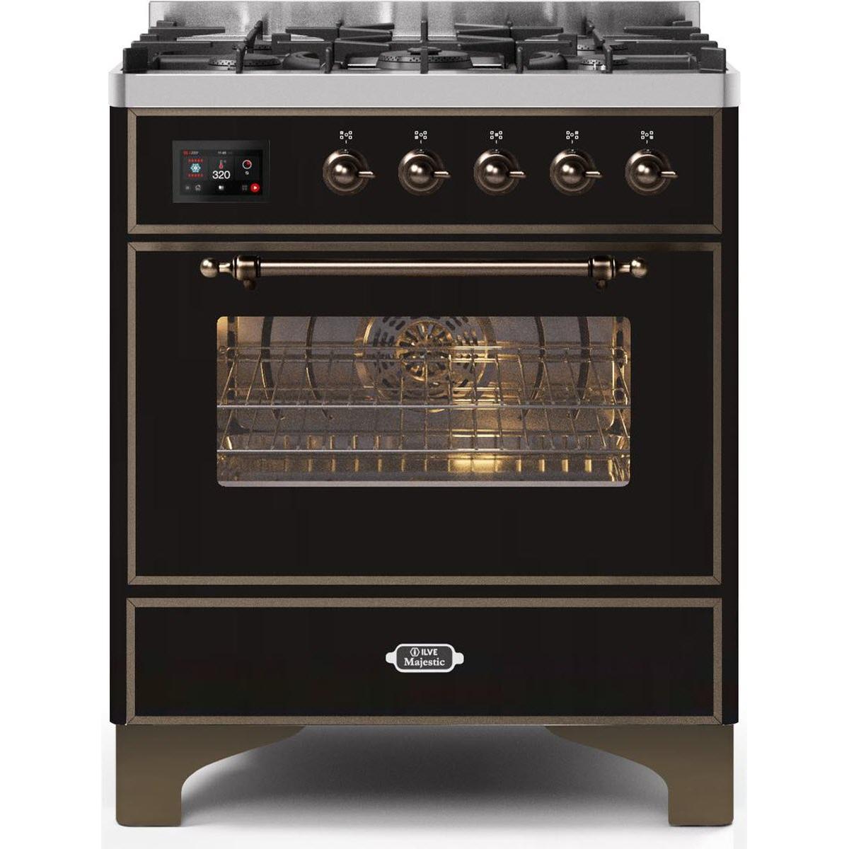 iLVE 30-inch Freestanding Dual Fuel Range with European Convection Tec