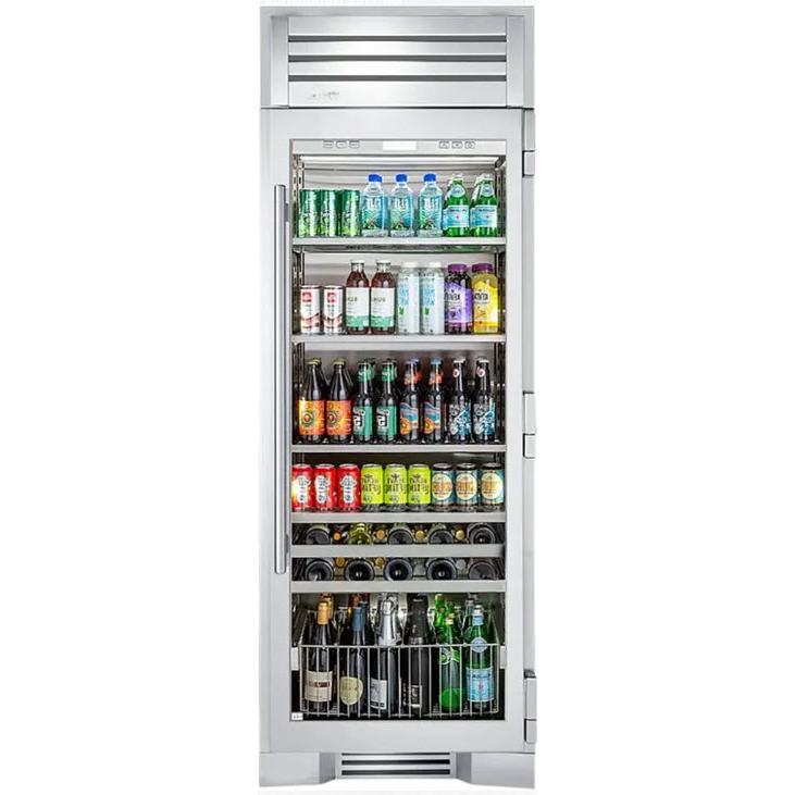 TR30BEVRSGC True Residential 20.5 cu. ft. Beverage Column Refrigerator ...