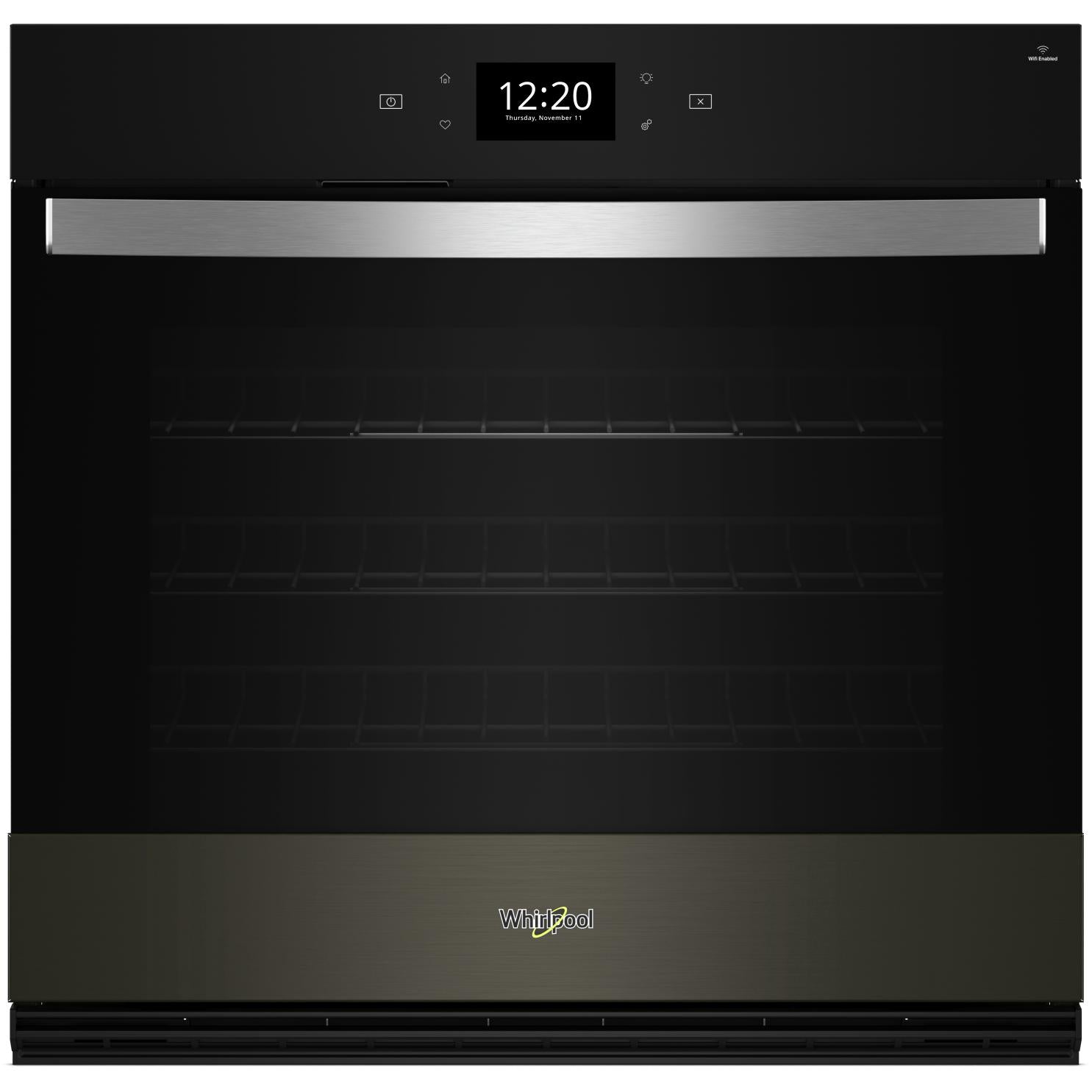 WOES7030PV Whirlpool 30-inch 5.0 cu. ft. Single Wall Oven with Air Fry ...