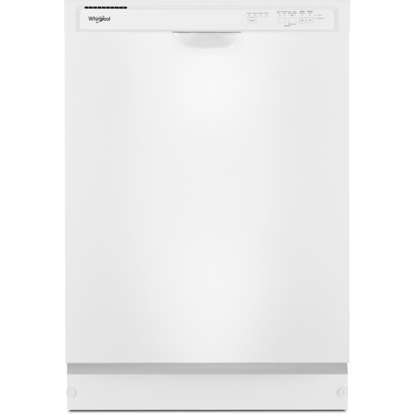 WDF341PAPW Whirlpool 24-inch Built-In Dishwasher with Boost Cycle ...