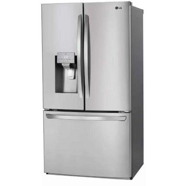 LG 36-inch, 27.7 cu. ft. Freestanding French 3-Door Refrigerator with