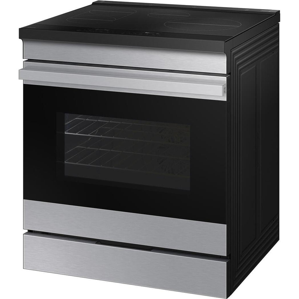 Samsung 6.3 cu. ft. Bespoke Smart Slide-In Induction Range NSI6DG9500S ...