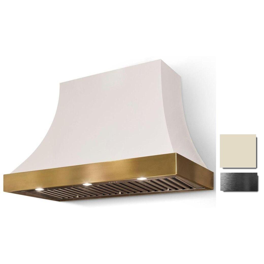 La Cornue 44-inch Cornufé Cascade Series Wall Mount Hood CH4430CACMDPC