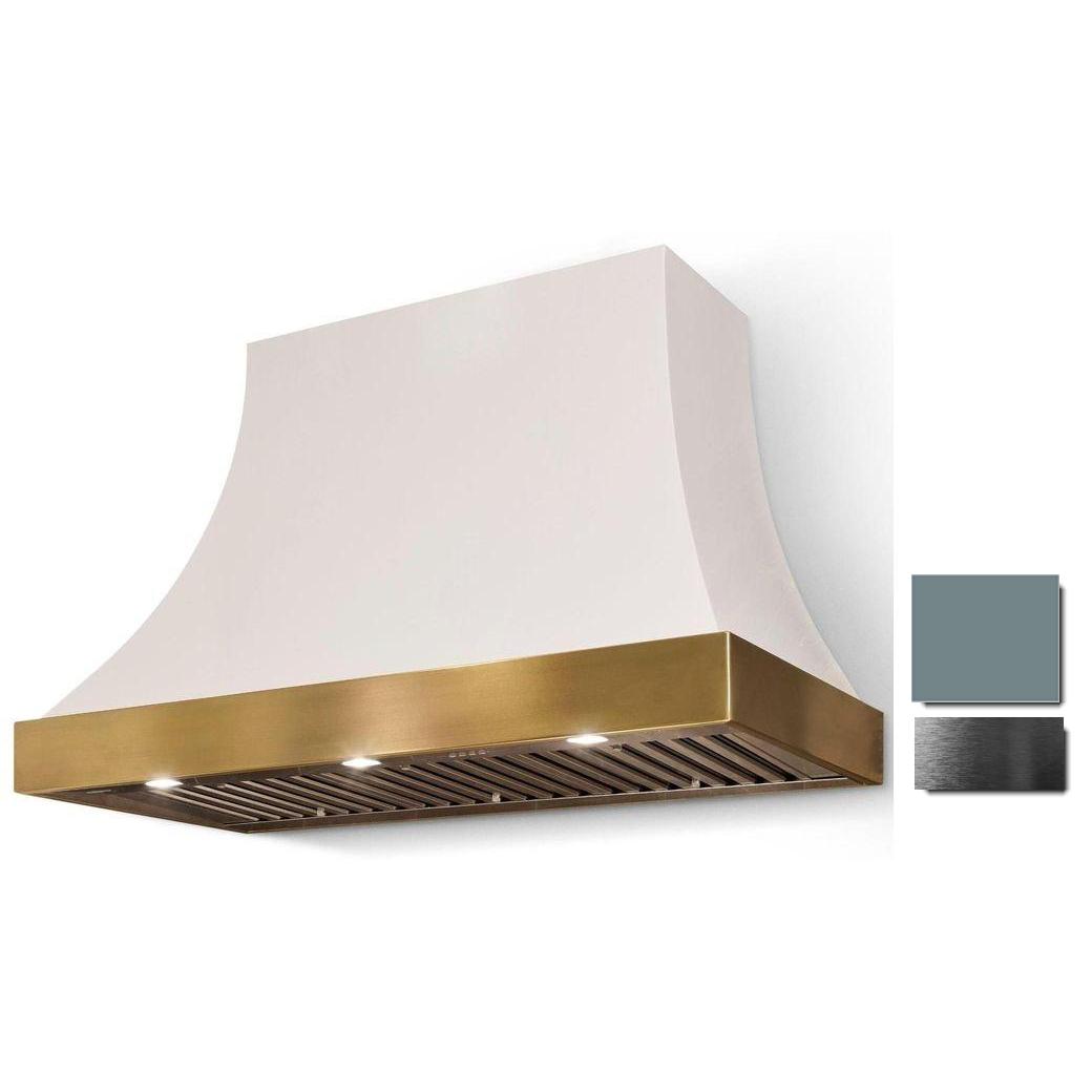 La Cornue 44-inch Cornufé Cascade Series Wall Mount Hood CH4430CACOCNP