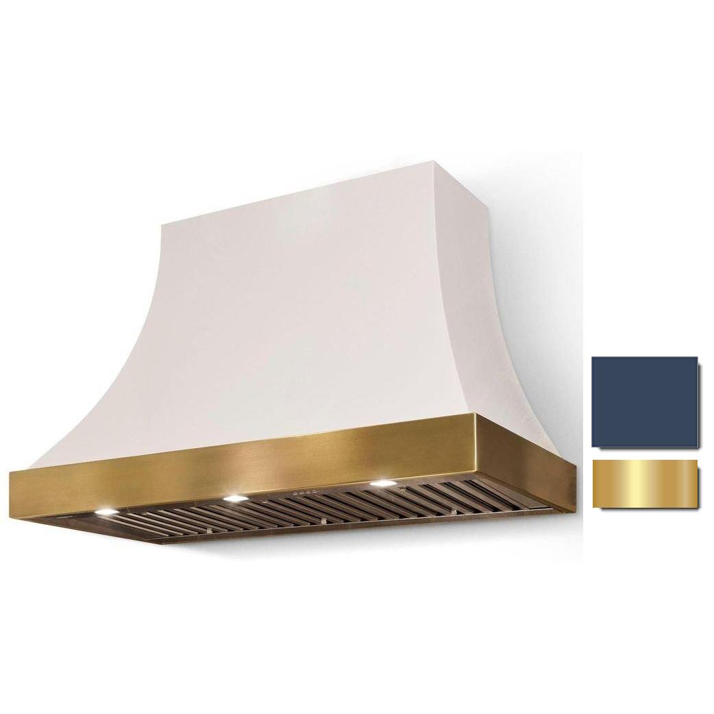 La Cornue 44-inch Cornufé Cascade Series Wall Mount Hood CH4430CACWSKP