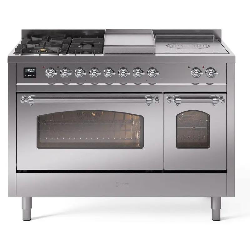 iLVE 48-inch Freestanding Dual Fuel Range UP48FSNMPSSC– TA Appliances ...
