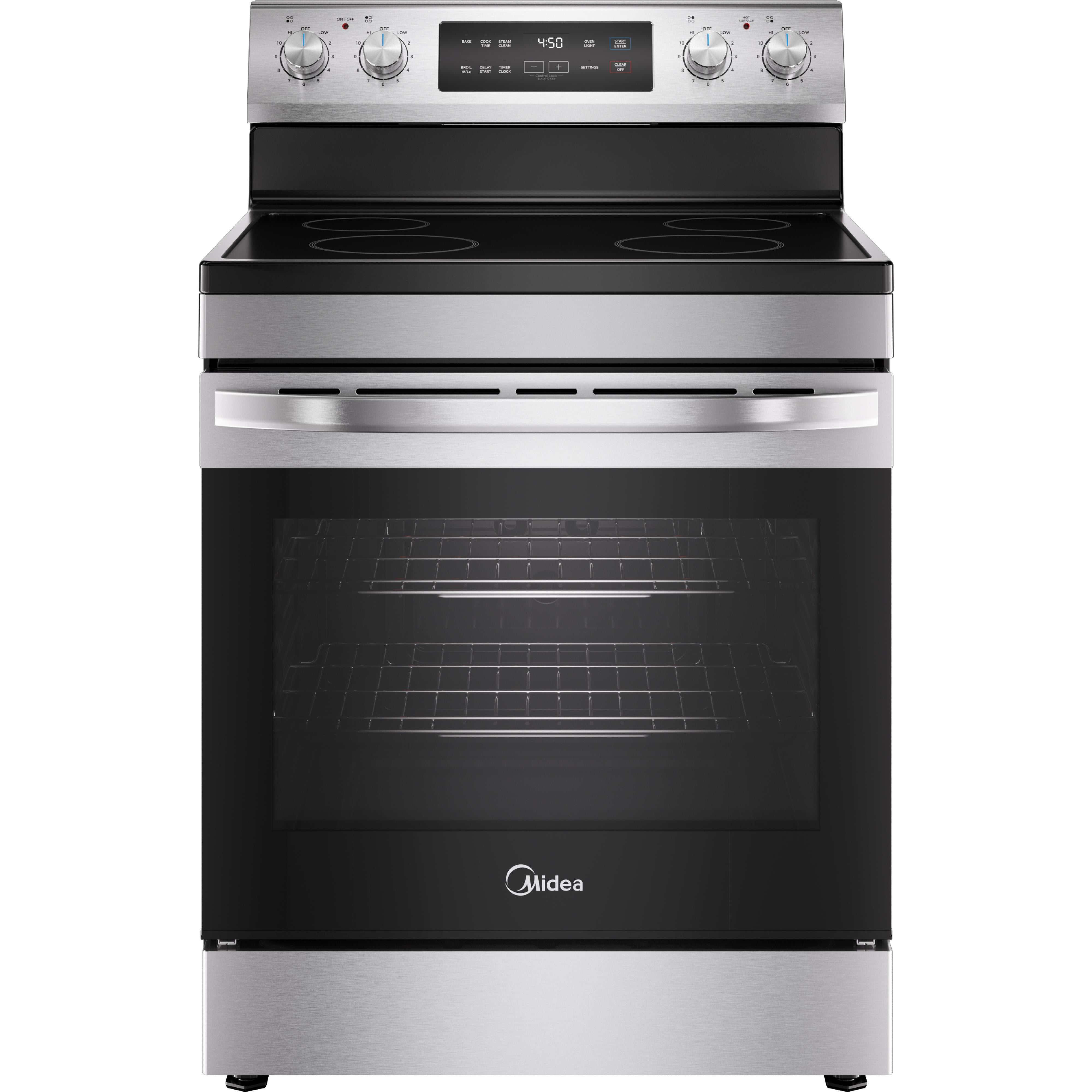 Midea 30-inch Free Standing Electric Range MER30B14ASTCSP