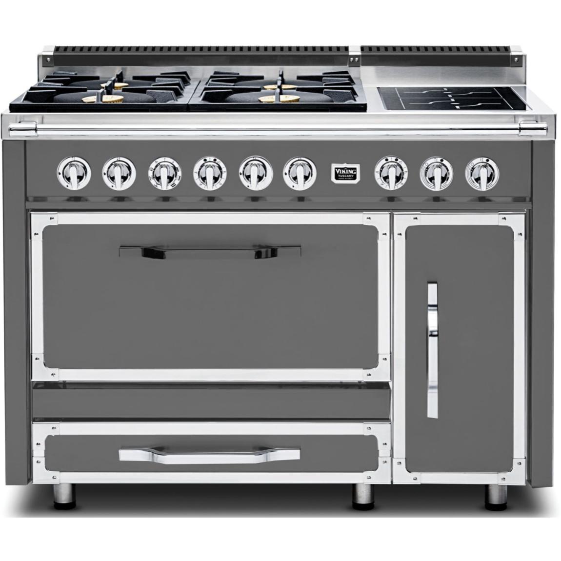 Viking 48-inch Freestanding Dual Fuel Range with True Convection Techn