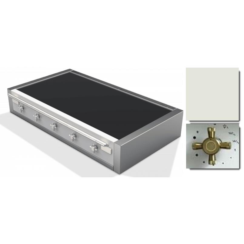 AGA 48-inch Built-In Induction Rangetop AEL481INRTABWHT