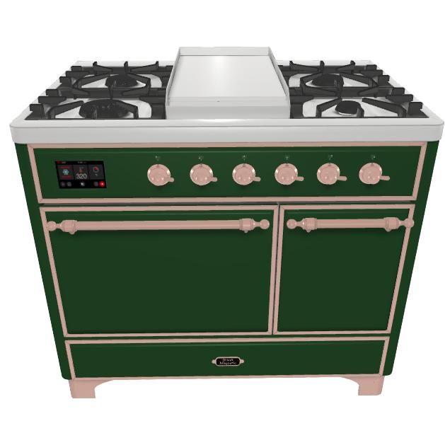 iLVE 40-inch Freestanding Dual Fuel Range with European Convection UMD