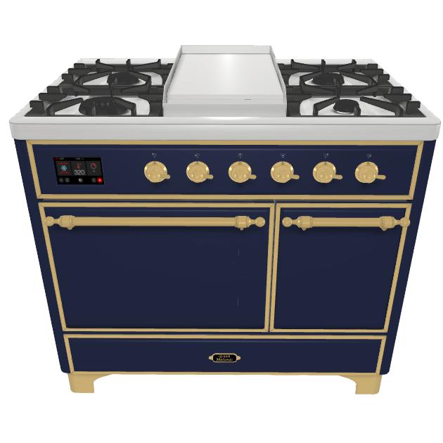 iLVE 40-inch Freestanding Dual Fuel Range with European Convection UMD