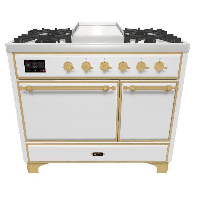 iLVE 40-inch Freestanding Dual Fuel Range with European Convection UMD