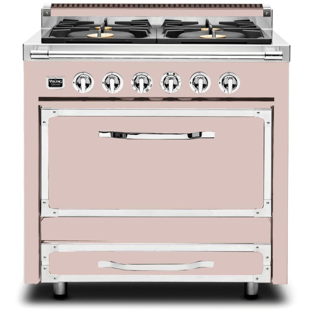 Viking 36-inch Freestanding Dual Fuel Range with 4 Burners CTVDR361-4B
