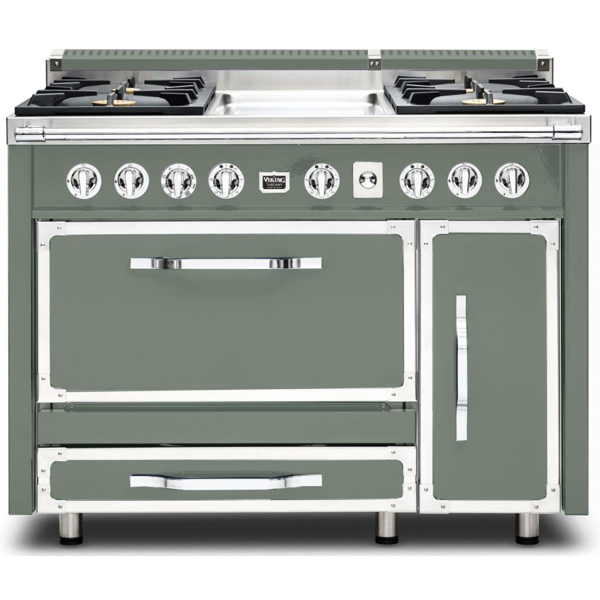 Viking 48-inch Freestanding Dual Fuel Range with True Convection Techn
