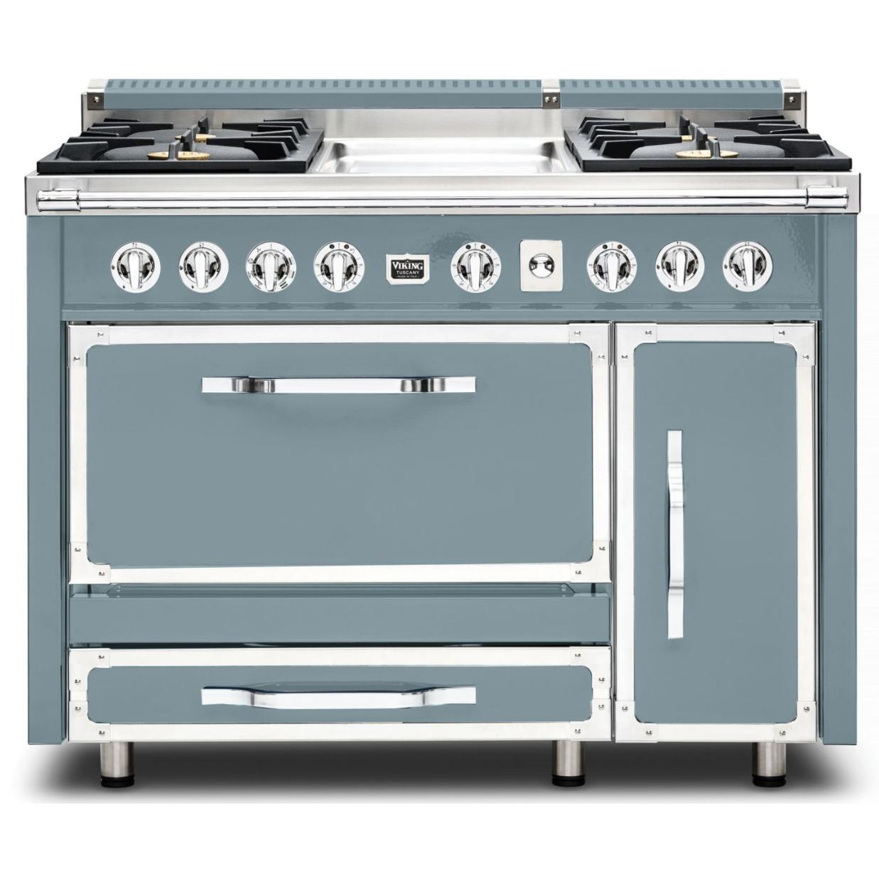 Viking 48-inch Freestanding Dual Fuel Range with True Convection Techn