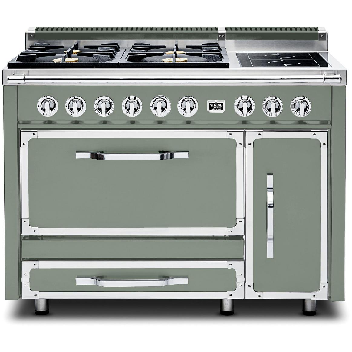 Viking 48-inch Freestanding Dual Fuel Range with True Convection Techn