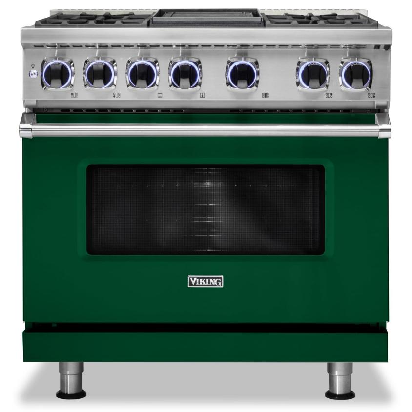 Viking 36-inch Freestanding Dual-Fuel Range with Elevation Burners™ CV