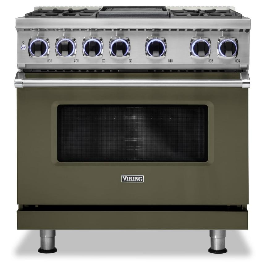 Viking 36-inch Freestanding Dual-Fuel Range with Elevation Burners™ CV