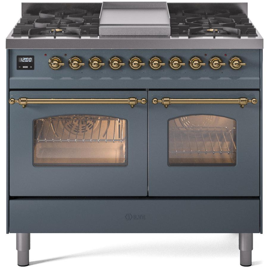 iLVE 40-inch Freestanding Dual Fuel Range UPD40FNMPBGGLP– TA Appliances ...