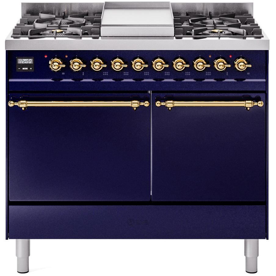 iLVE 40-inch Freestanding Dual Fuel Range UPD40FQNMPMBGLP