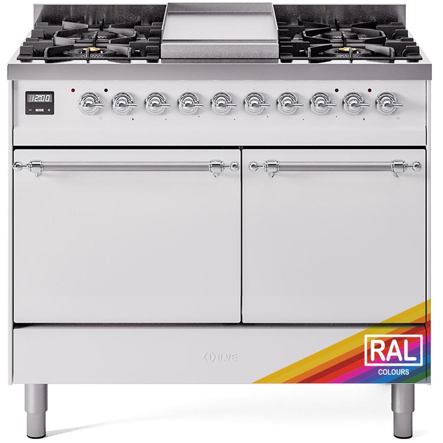 iLVE 40-inch Freestanding Dual Fuel Range UPD40FQNMPRAC