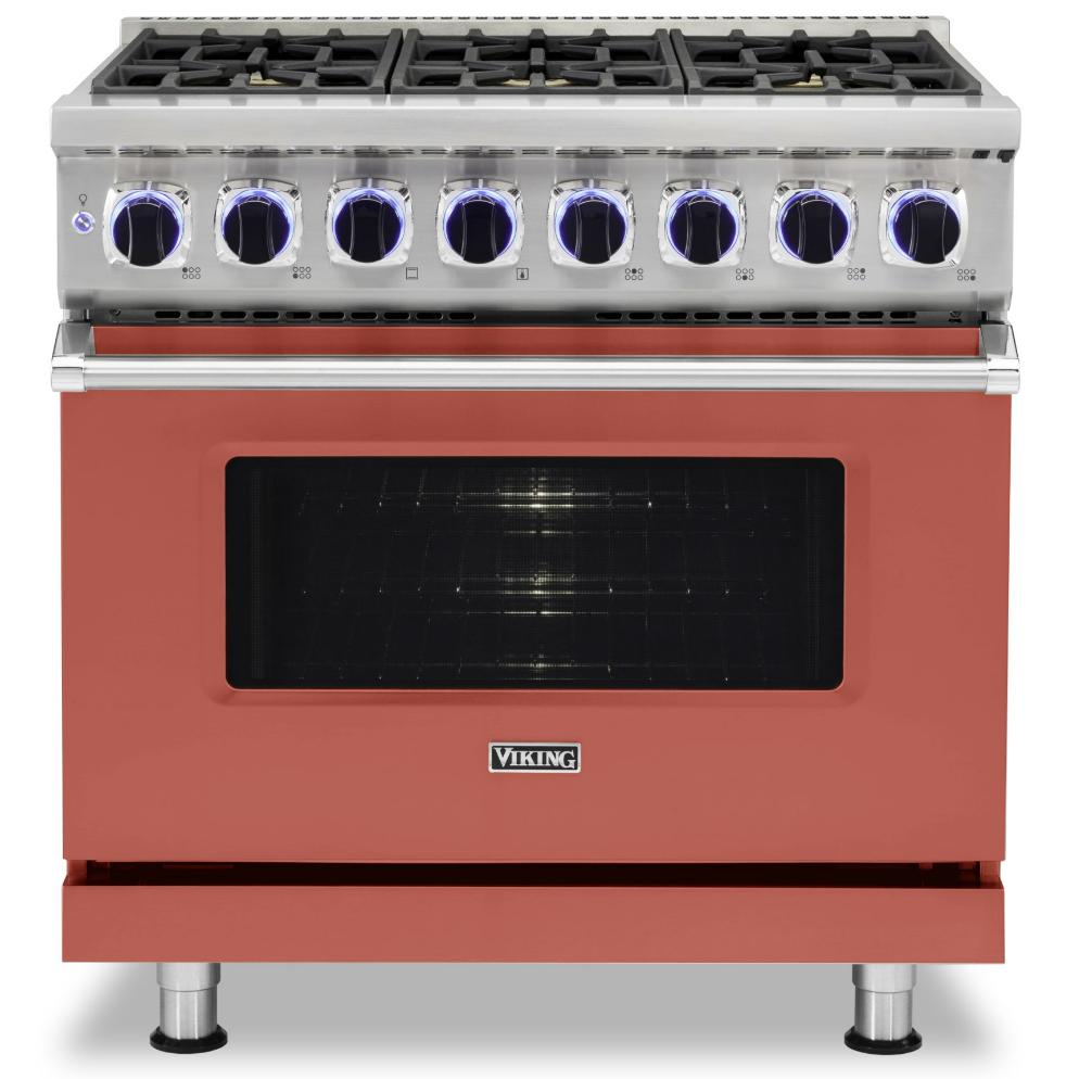 Viking 36-inch Freestanding Dual-Fuel Range with Elevation Burners™ CV