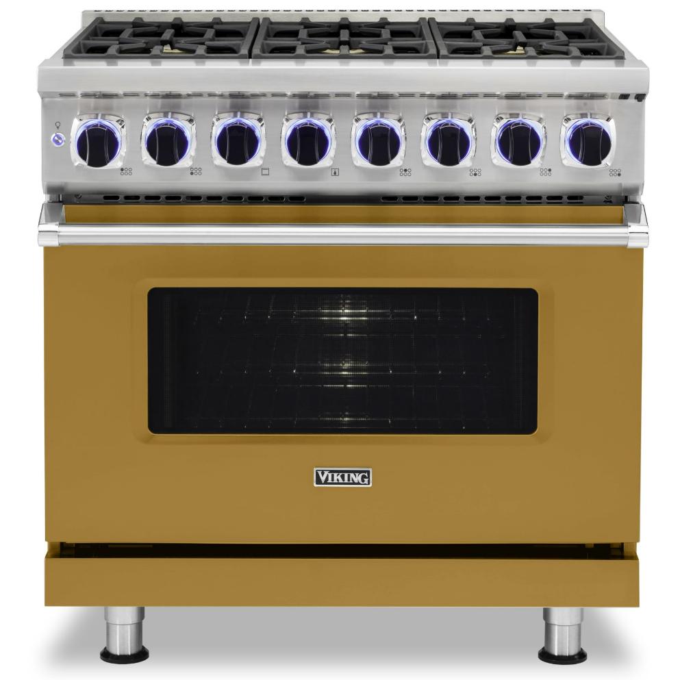 Viking 36-inch Freestanding Dual-Fuel Range with Elevation Burners™ CV