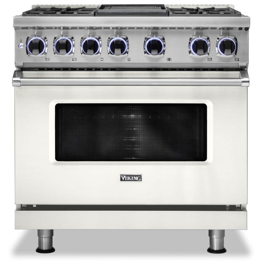 Viking 36-inch Freestanding Dual-Fuel Range with Elevation Burners™ CV