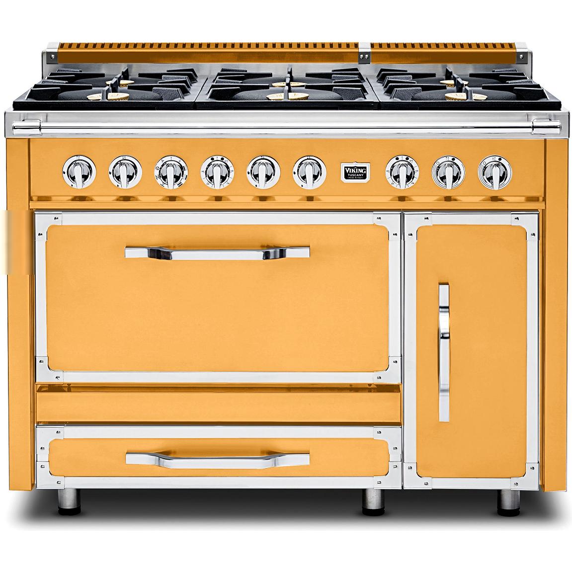 Viking 48-inch Freestanding Dual Fuel Range with True Convection Techn ...