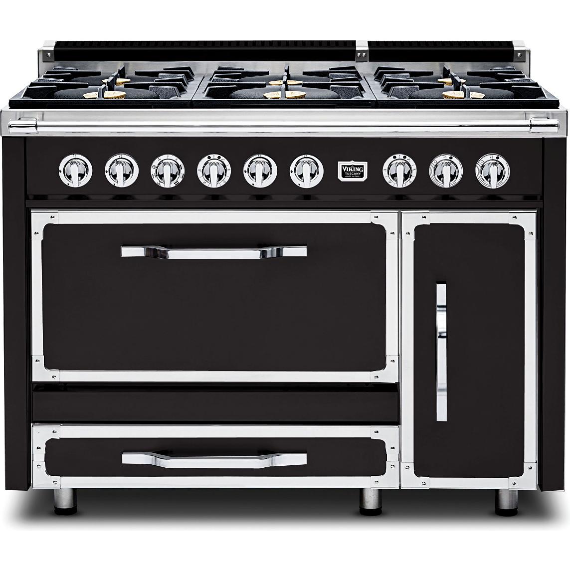 Viking 48-inch Freestanding Dual Fuel Range with True Convection Techn ...