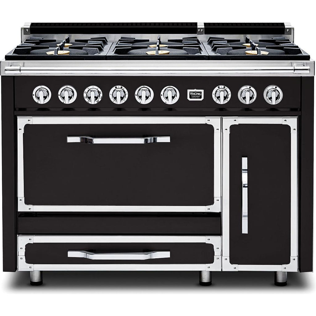 Viking 48-inch Freestanding Dual Fuel Range with True Convection Techn ...