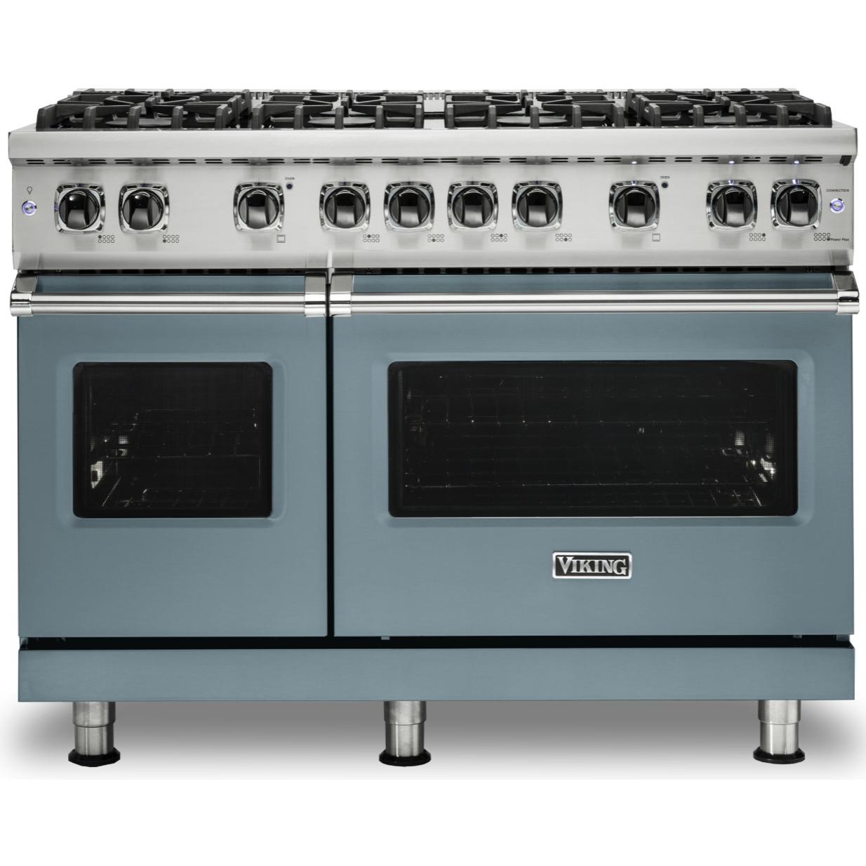 Viking 48-inch Freestanding Gas Range with VariSimmer™ VGR548-8BNSLP