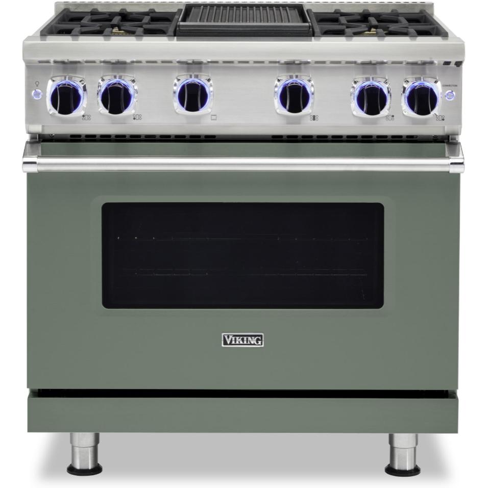Viking 36-inch Freestanding Gas Range with Elevation™ Burners VGR7362-