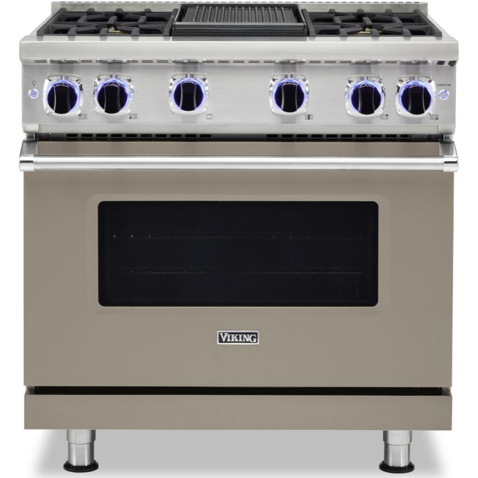 Viking 36-inch Freestanding Gas Range with Elevation™ Burners VGR7362-