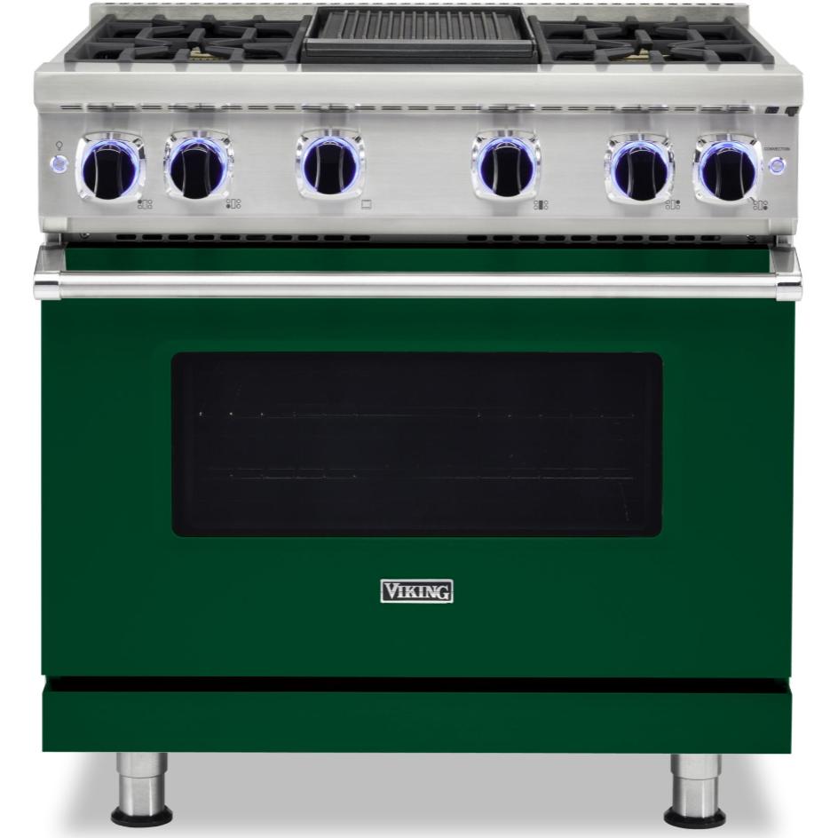 Viking 36-inch Freestanding Gas Range with Elevation™ Burners VGR7362-