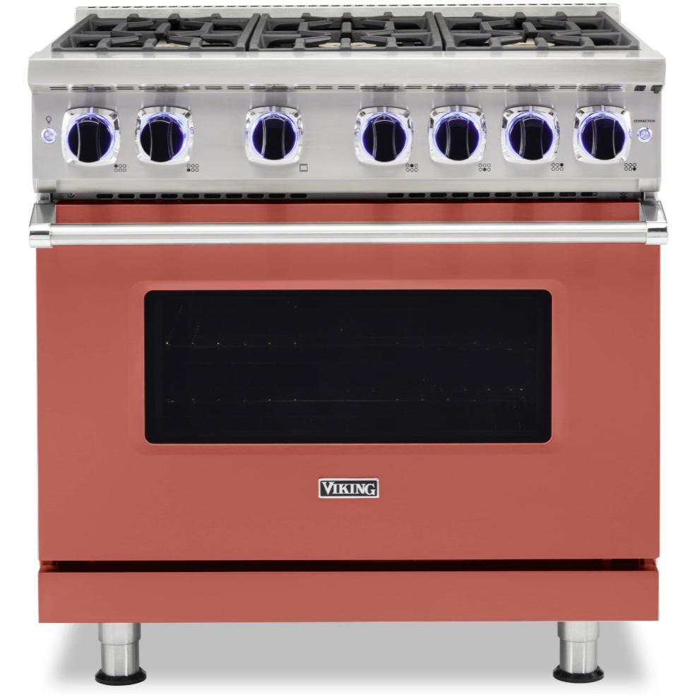 Viking 36-inch Freestanding Gas Range with Elevation™ Burners VGR7362-