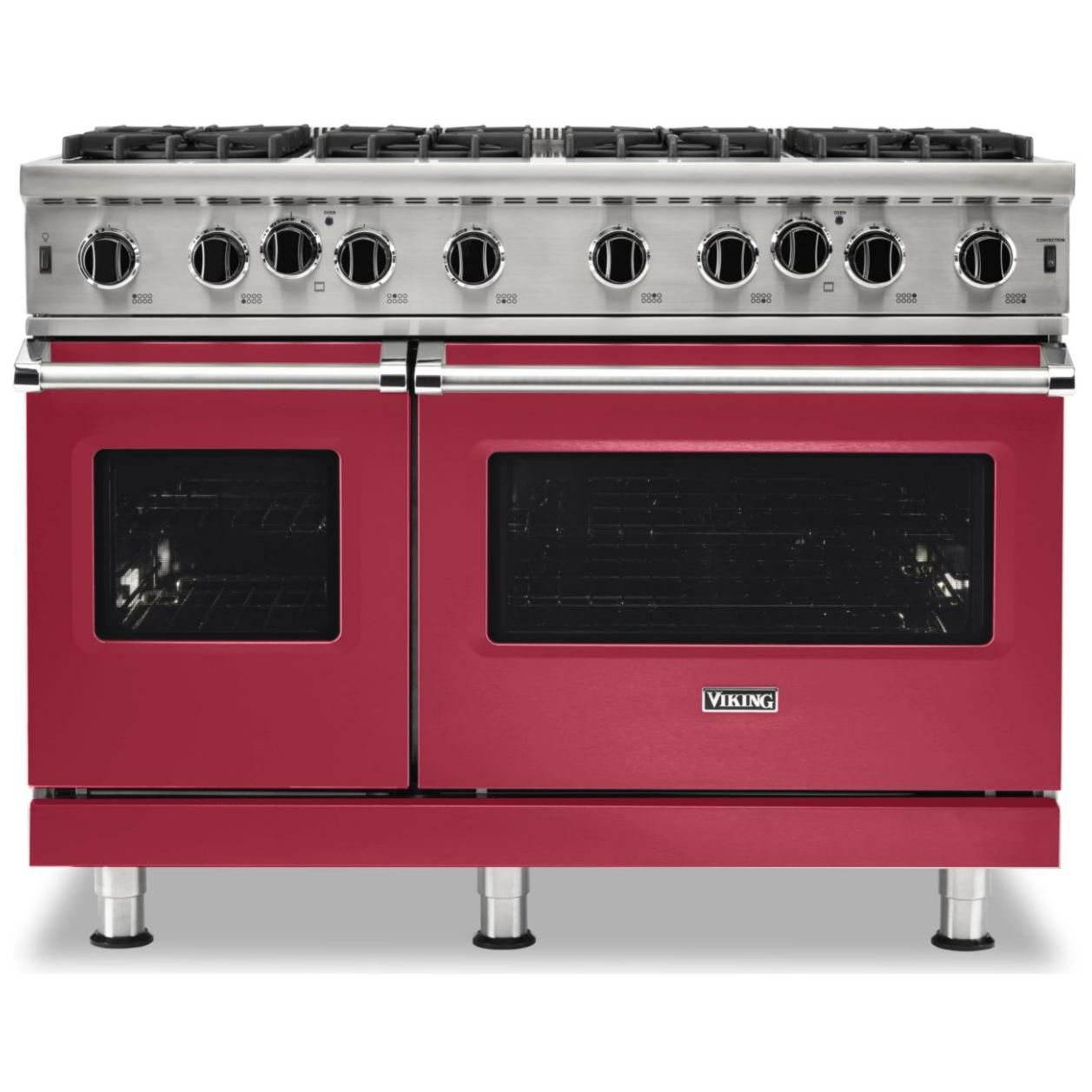 Viking 48-inch Freestanding Gas Range with Gourmet-Glo™ Gas Infrared B