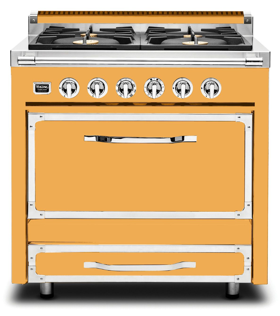 Viking 36-inch Freestanding Dual Fuel Range with 4 Burners CTVDR361-4B