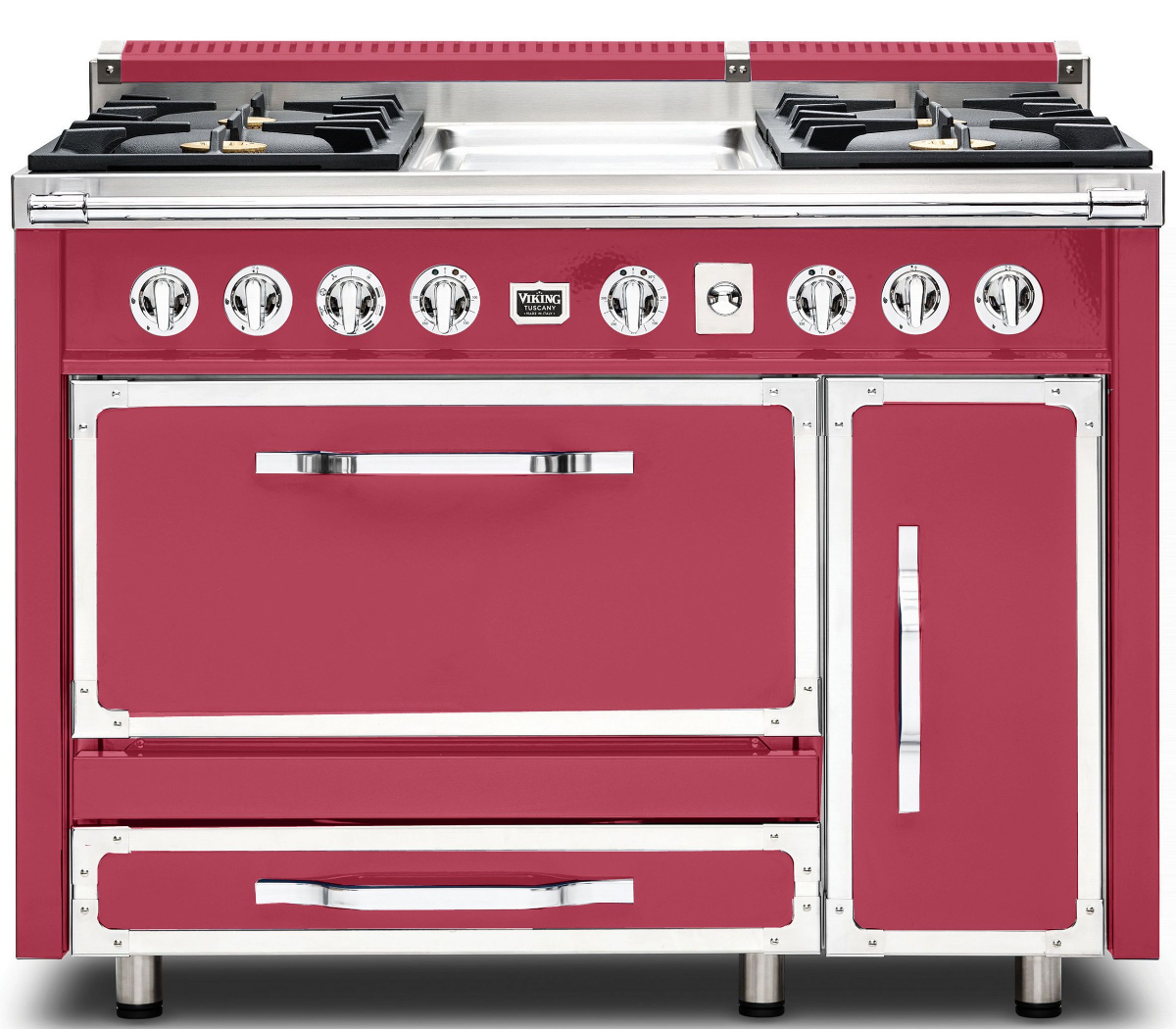 Viking 48-inch Freestanding Dual Fuel Range with True Convection Techn