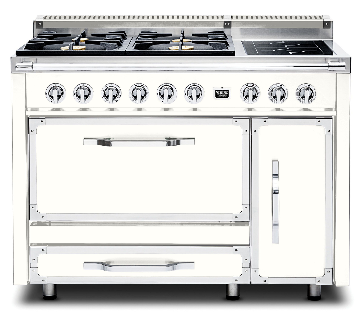 Viking 48-inch Freestanding Dual Fuel Range with True Convection Techn