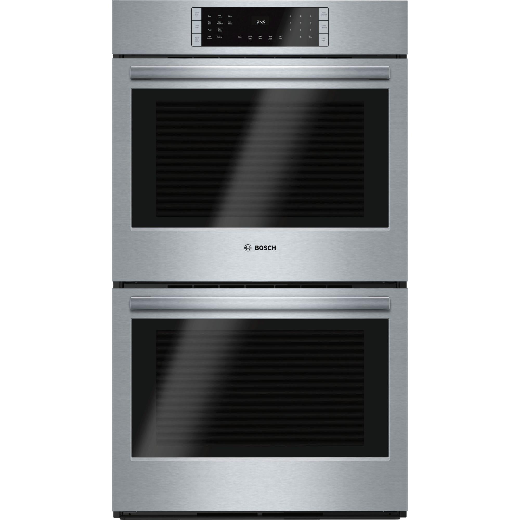 HBL8651UC Bosch 30-inch, 9.2 cu. ft. Built-in Double Wall Oven with ...