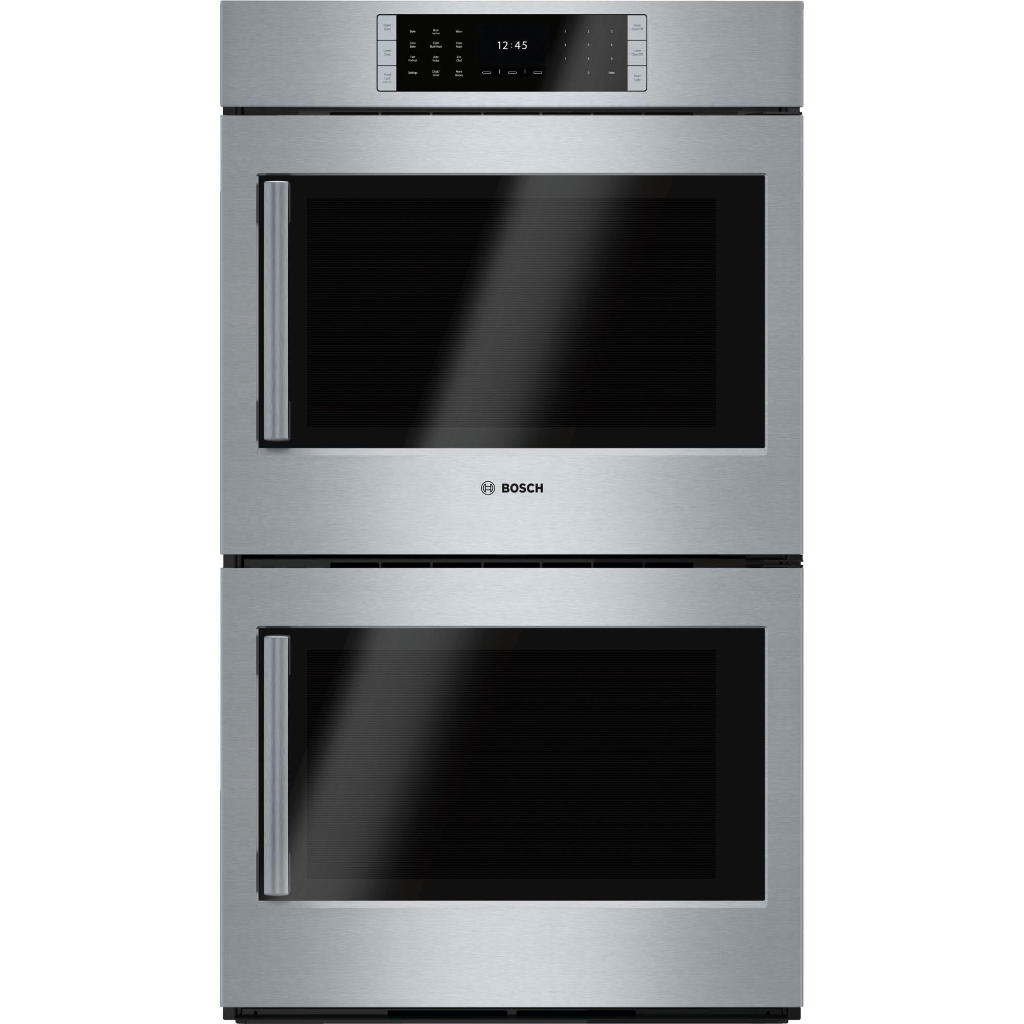 HBLP651RUC Bosch 30-inch, 9.2 cu. ft. Built-in Double Wall Oven with ...