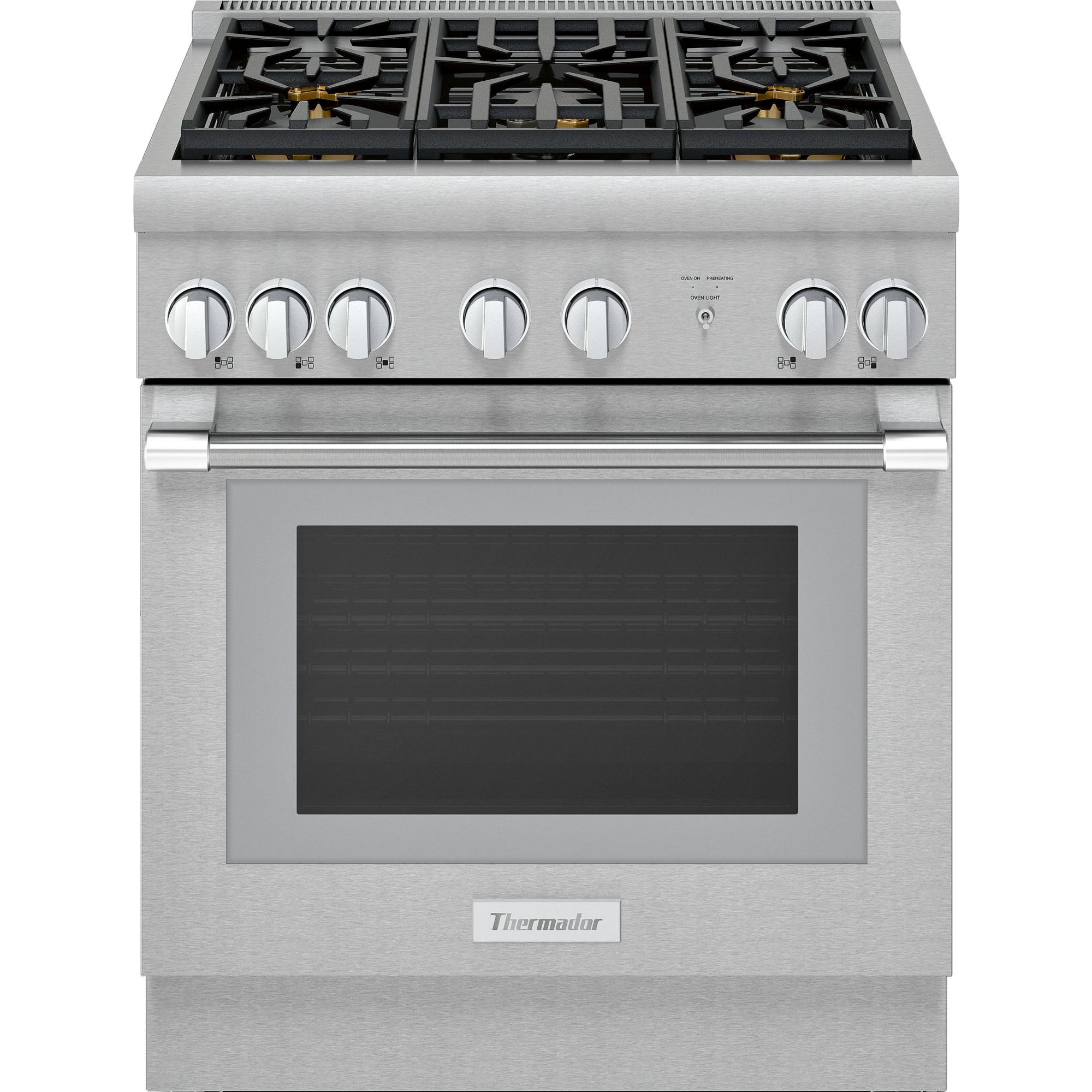 PRG305WH Thermador 30-inch Freestanding Gas Range with ExtraLow ...
