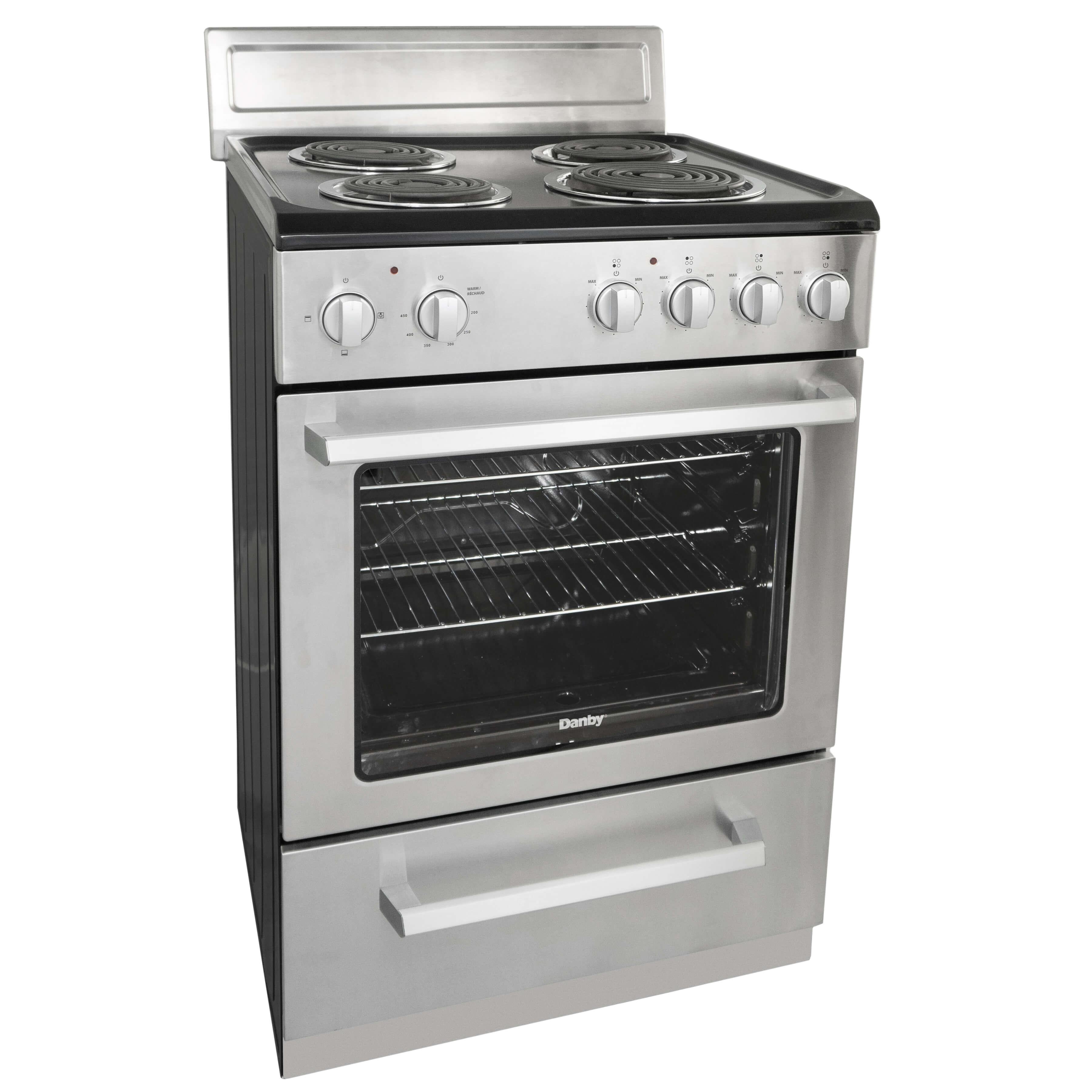 DERM240BSSC Danby 24-inch Freestanding Electric Range with Even Baking ...