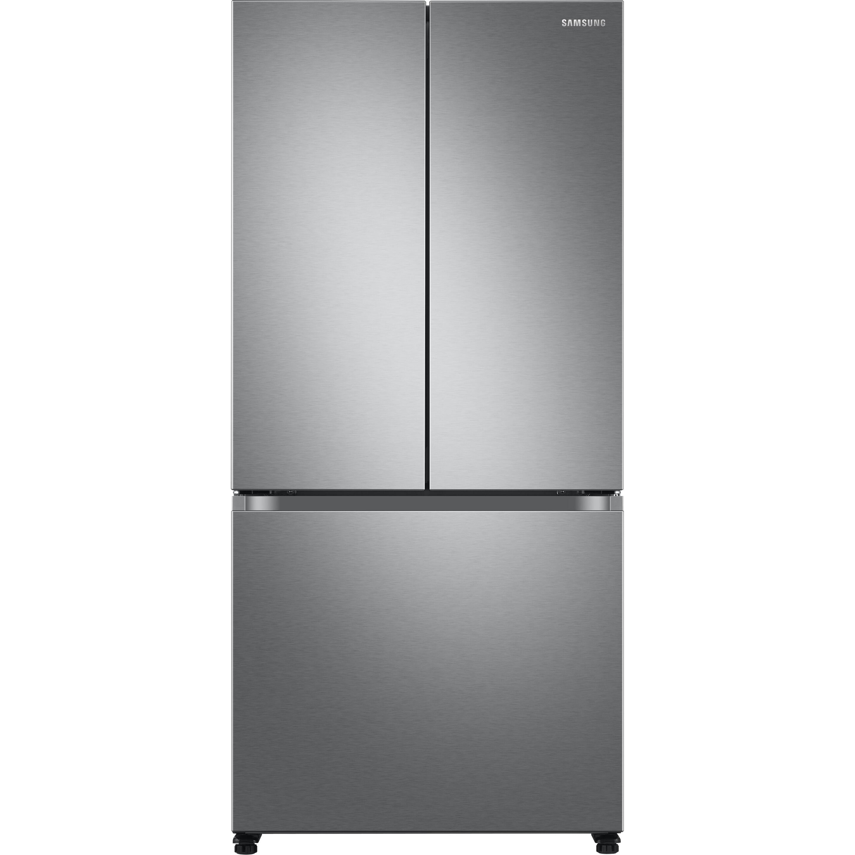 RF18A5101SR Samsung 18 cu. ft. Counter-Depth French 3-Door Refrigerator ...