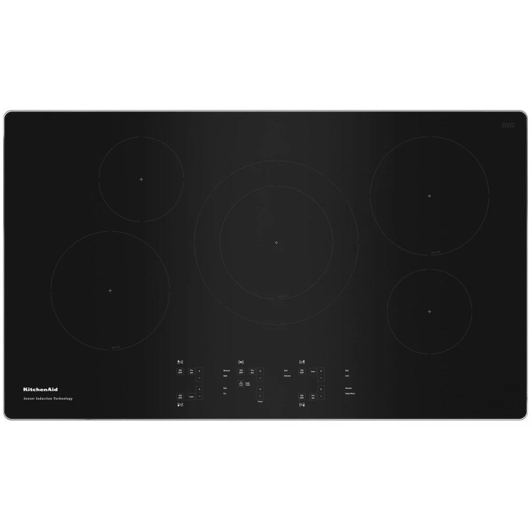 KCIG556JSS KitchenAid 36-inch Built-In Electric Induction Cooktop ...