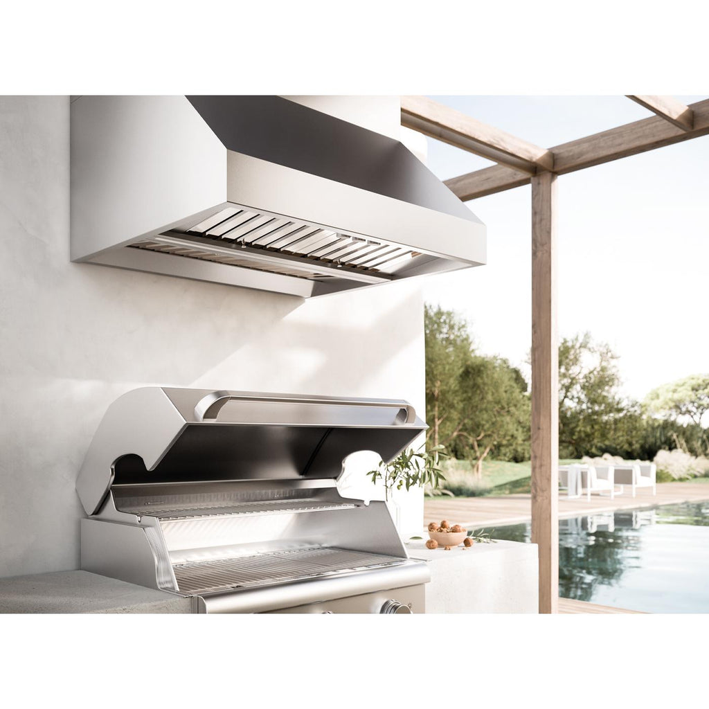 FOZEU36W12OS Falmec Zeus 36in Outdoor Wall Mount Ventilation Hood ...