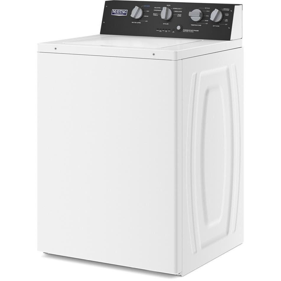 MVWP586GW Maytag Commercial Laundry Top Loading Washer with Dual-Action ...