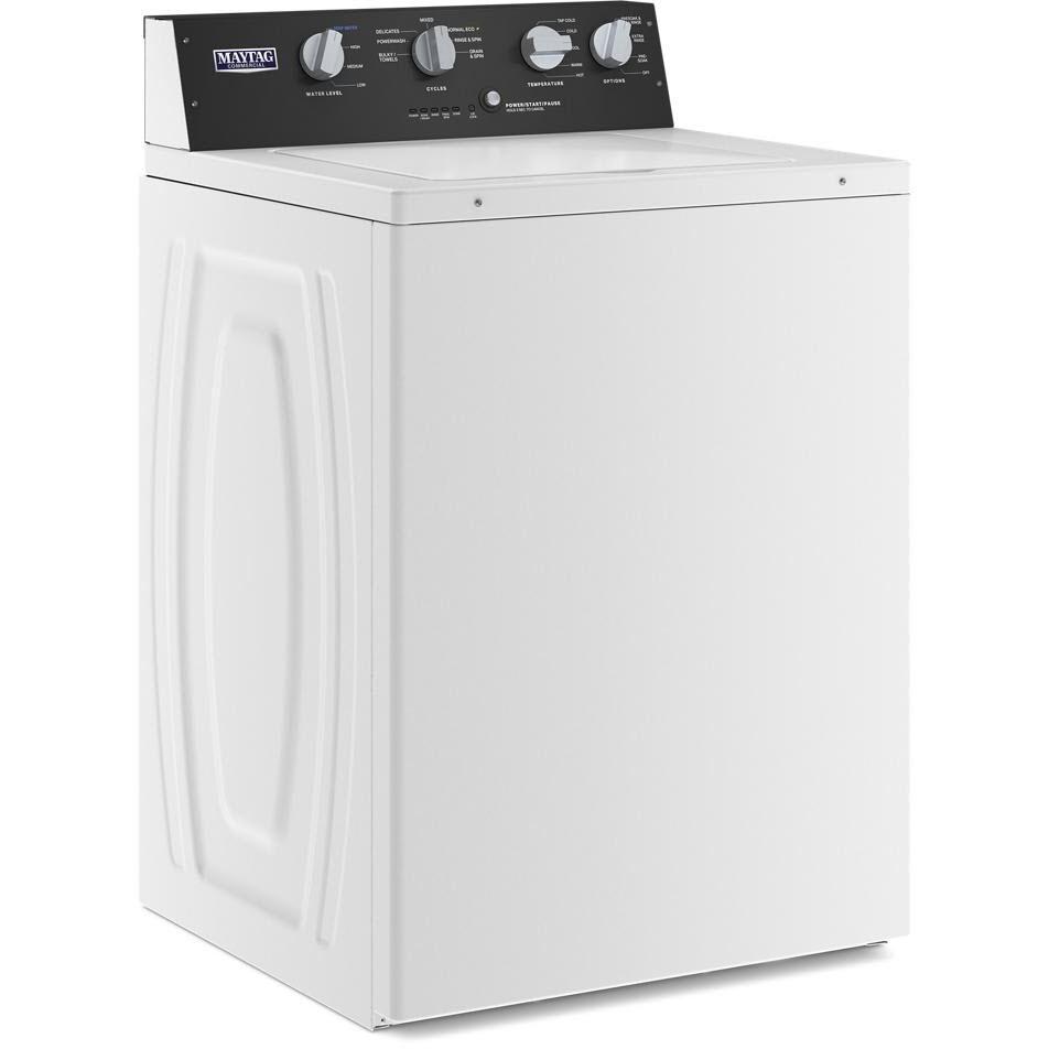 MVWP586GW Maytag Commercial Laundry Top Loading Washer with Dual-Action ...